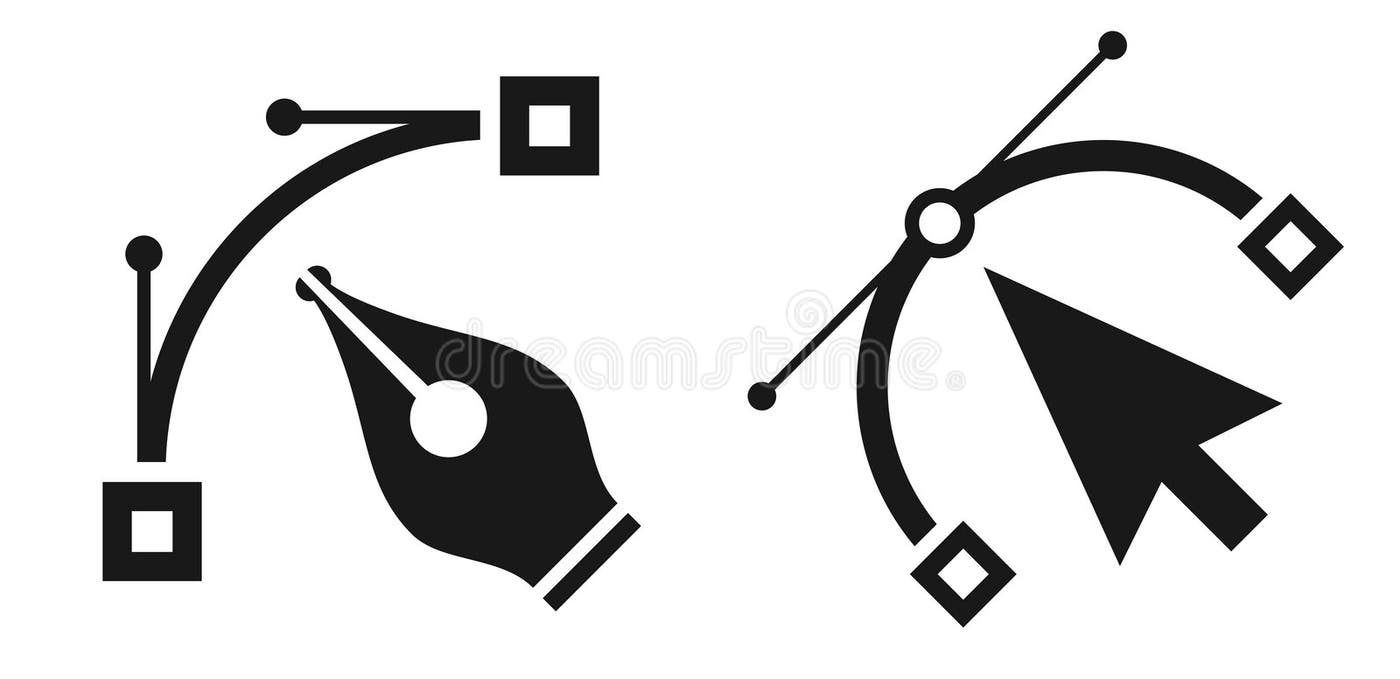 Pen Tool Cursor Computer Graphics Stock Illustrations – 95 Pen Tool ...