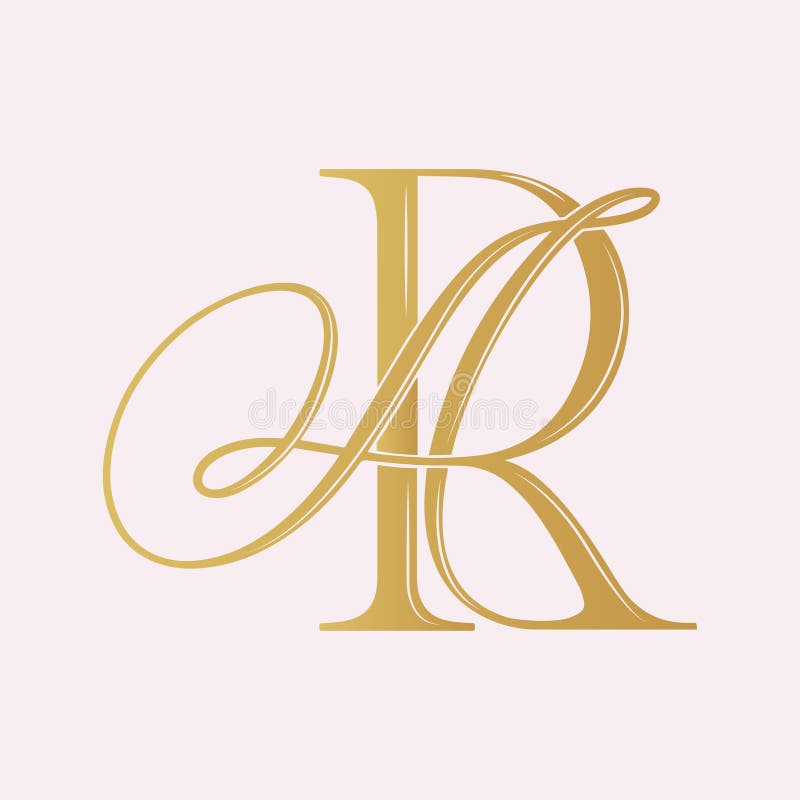 AR,RA, Logo AR, Letter AR, Initials AR, Monogram AR, Wedding Logo Stock ...