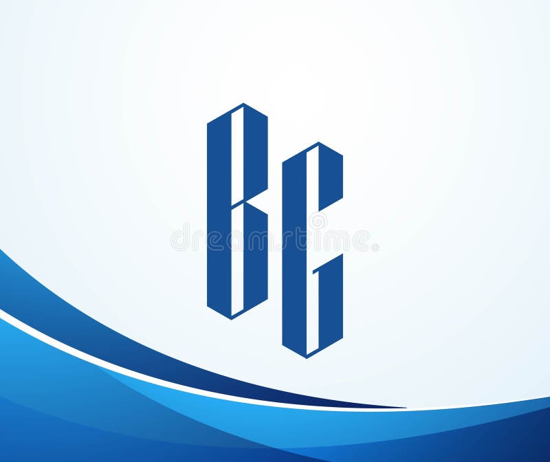 BG Alphabet Letter Logo Design Template Elements Stock Vector ...