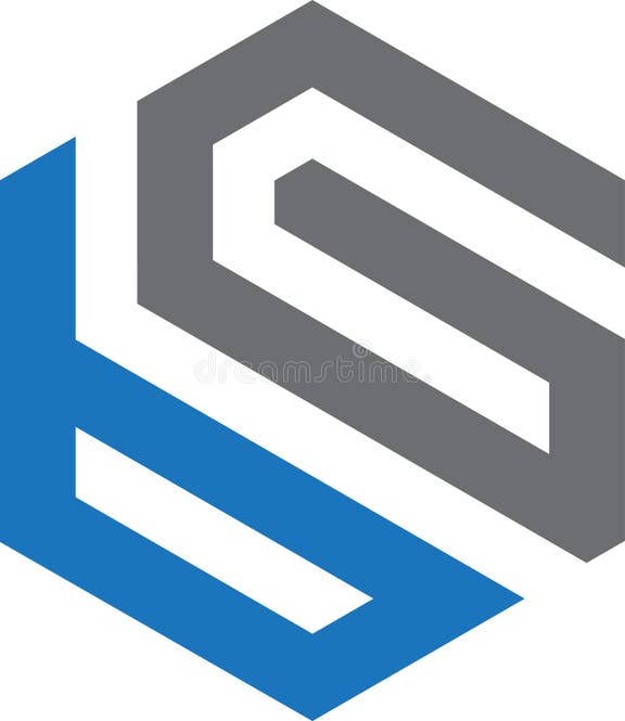 BG Letter Monogram Initial Logo Design Template Vector Illustration. BG ...