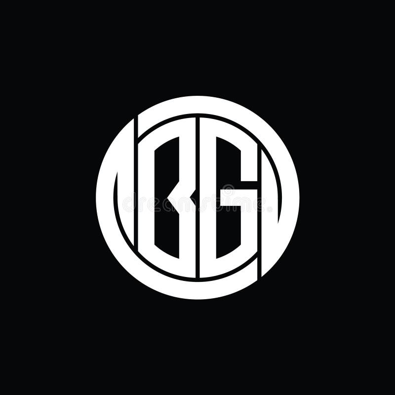 BG Logo Monogram Shield Inside Circle Shape Vector Images Design ...