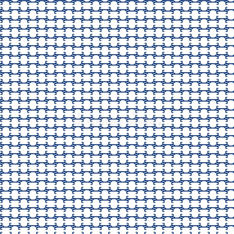 Seamless Illustrated Abstract Background of Blue Net Pattern Stock ...