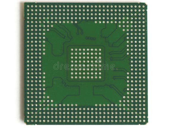 BGA chip stock photo. Image of side, topology, disassemble - 12300424