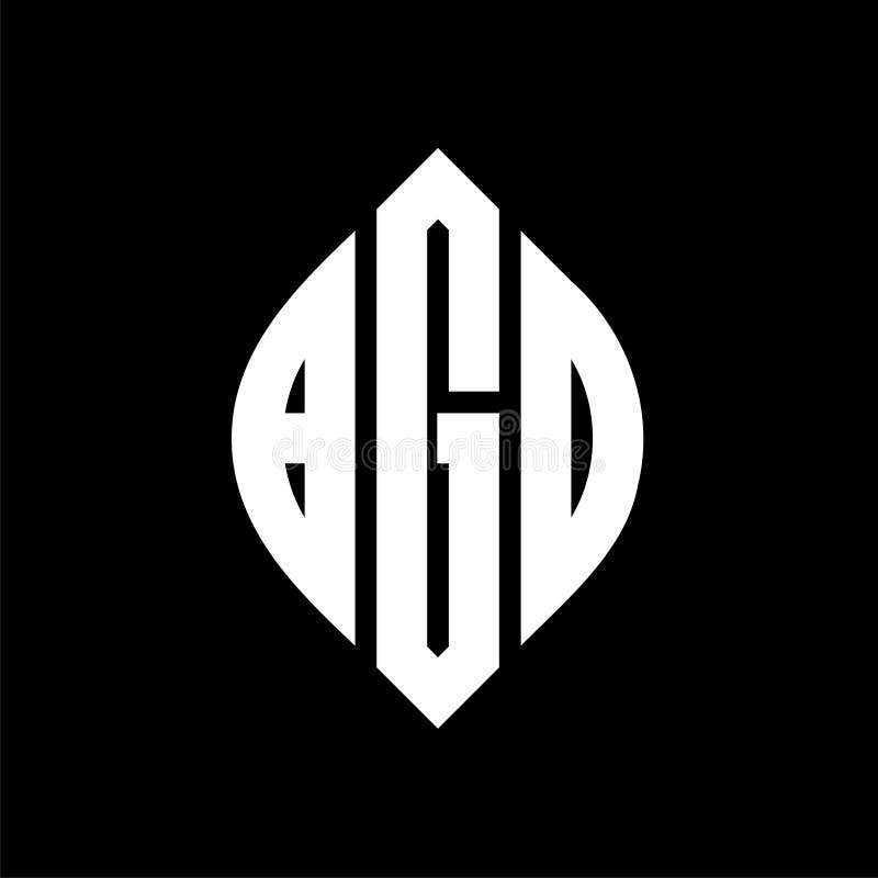 BGD Circle Letter Logo Design with Circle and Ellipse Shape. BGD ...