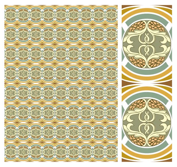Decorative Pattern Vector for Background Stock Vector - Illustration of ...