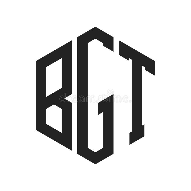 BGT Logo Design. Initial Letter BGT Monogram Logo Using Hexagon Shape ...