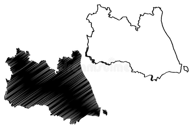 Bhadrak District Odisha State, Republic of India Map Vector ...