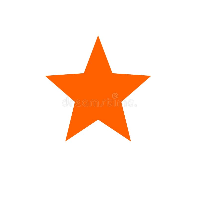 Bhagwa Rang Star stock illustration. Illustration of bhagwa - 303876931