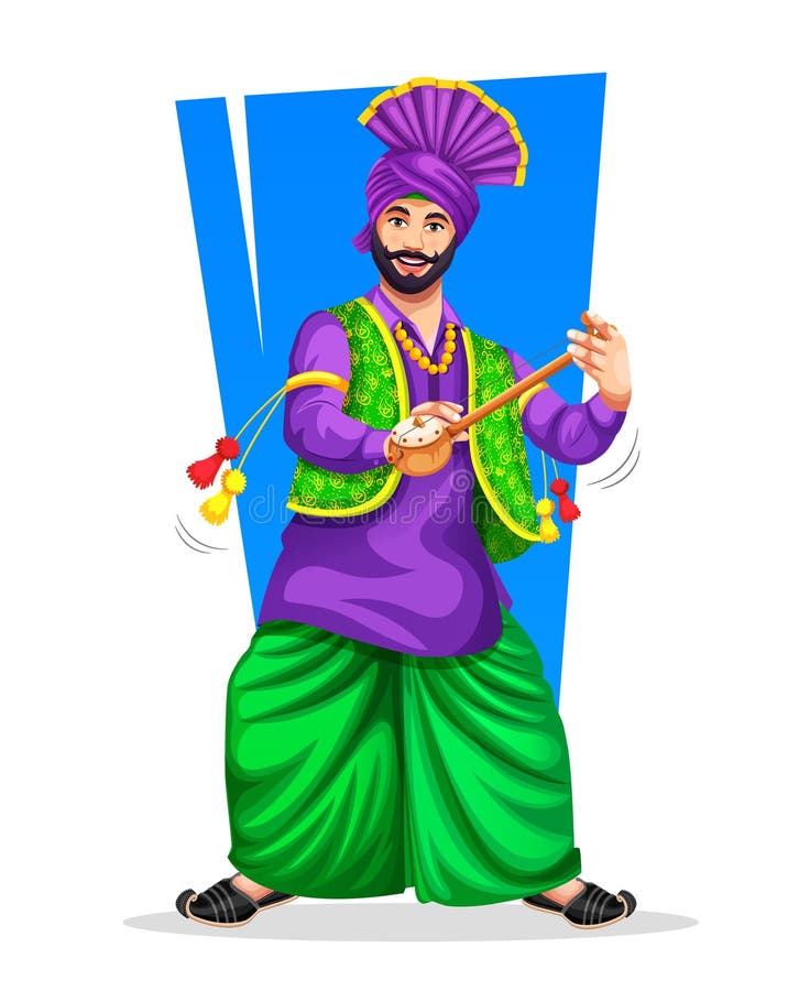 Traditional Musical Prop Tumbi Stock Illustrations – 1 Traditional ...