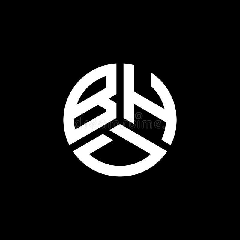 BHD Letter Logo Design on White Background. BHD Creative Initials ...