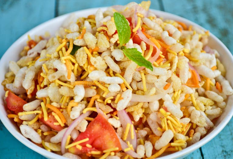 384 Bhel Puri Indian Street Food Snack Stock Photos - Free & Royalty ...