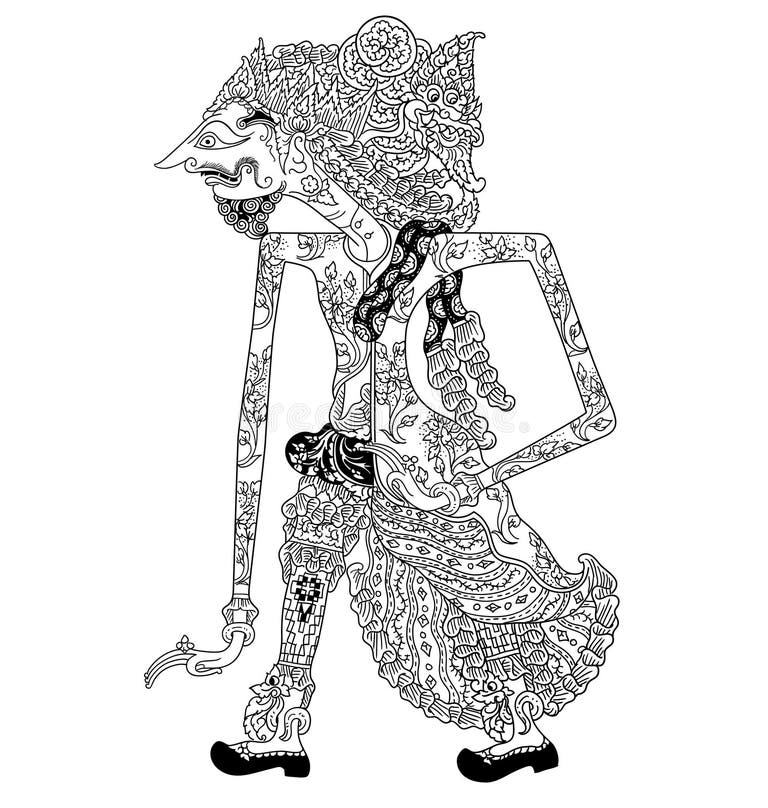 Wayang Krisna Stock Illustrations – 59 Wayang Krisna Stock ...