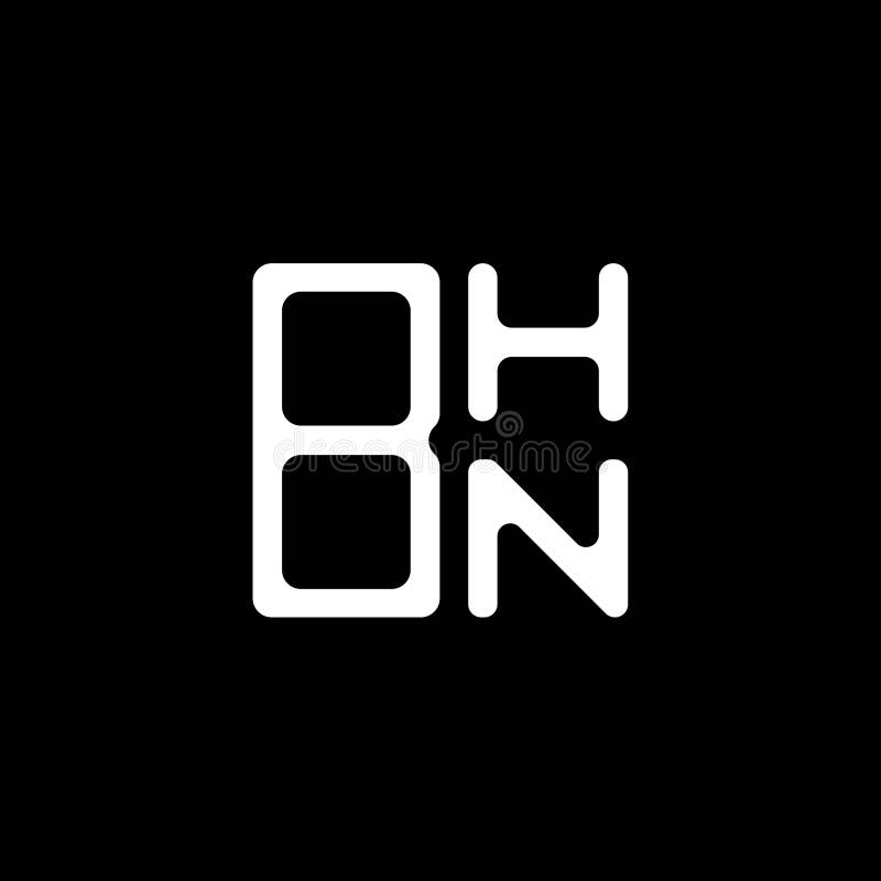 BHN Letter Logo Creative Design with Vector Graphic, BHN Stock Vector ...