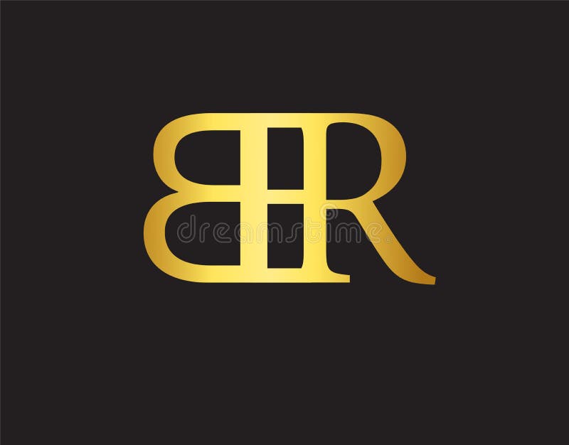BHR, BER Company Logo Design Stock Vector - Illustration of circle ...