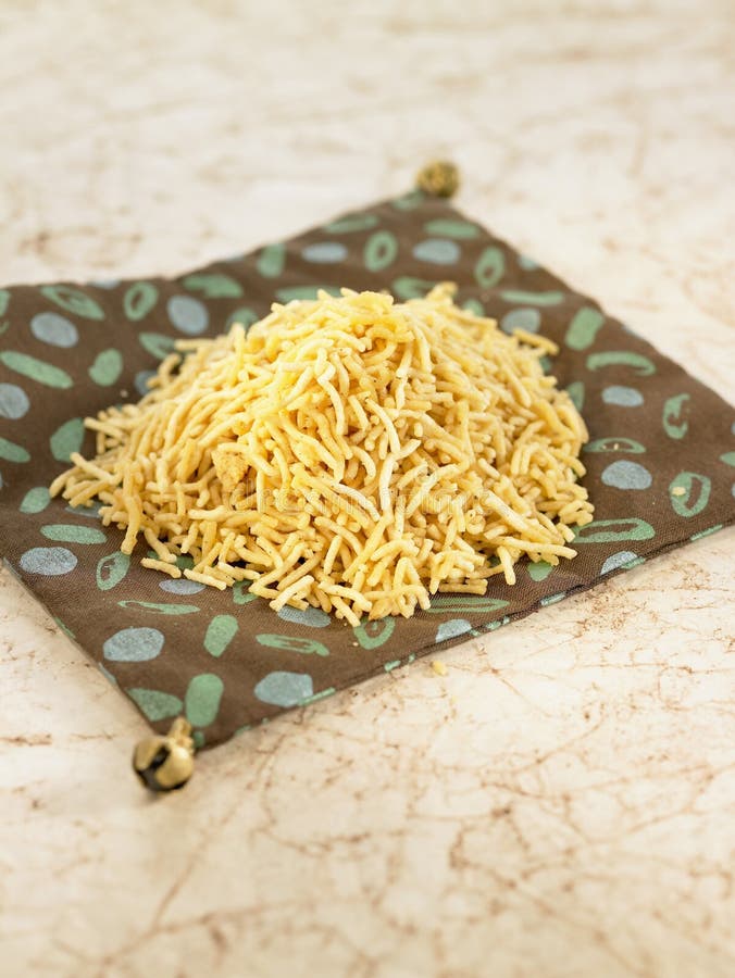 Bhujia stock photo. Image of color, brown, cooking, deep - 23709720