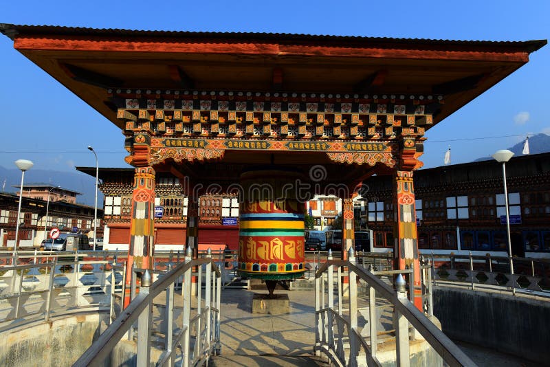 Bhutanese Architecture editorial stock image. Image of country - 40667344