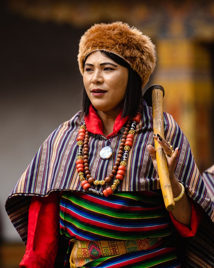 Bhutanese Dancer at Festival Editorial Stock Photo - Image of authentic ...