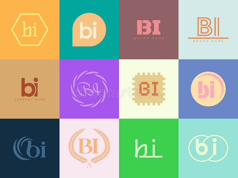 Bi Logo Stock Illustrations – 1,645 Bi Logo Stock Illustrations ...