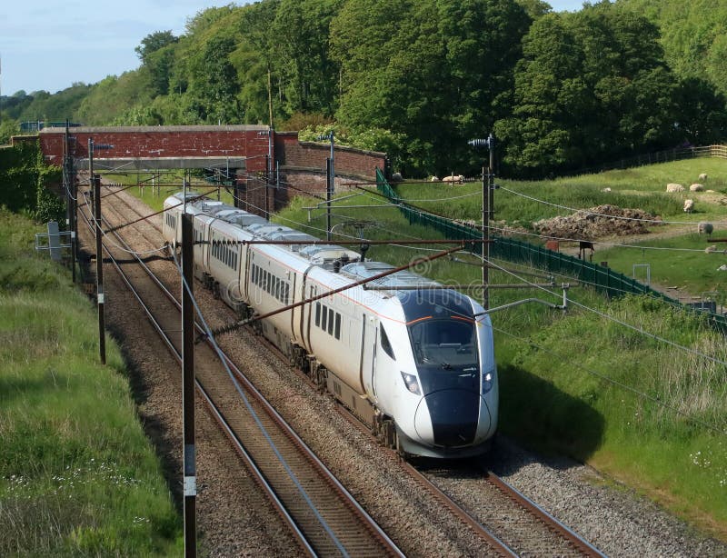 Bi-mode Multiple Unit, Test West Coast Main Line Stock Image - Image of ...