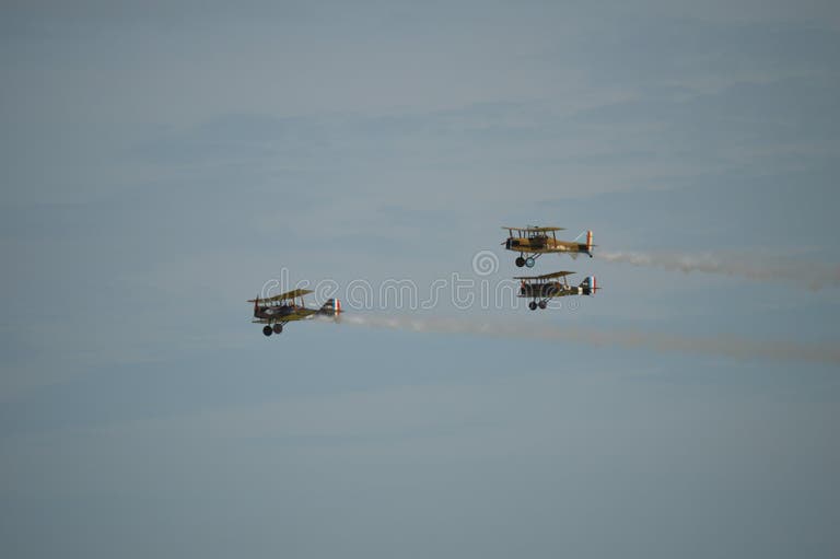 Three bi planes editorial photography. Image of left - 99176407