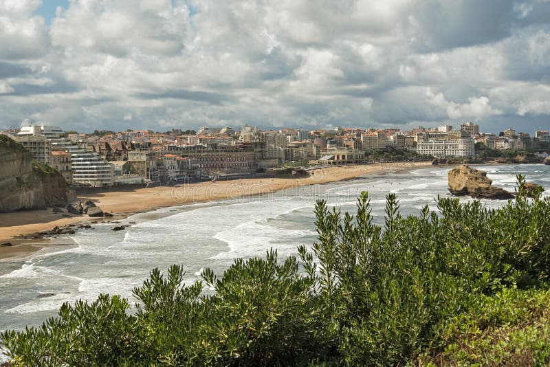 Biarritz stock image. Image of aquitaine, atlantic, nature - 98093171