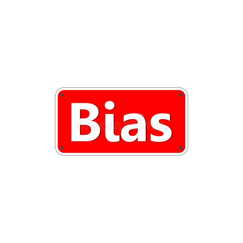 Bias Sign Stock Illustrations – 1,462 Bias Sign Stock Illustrations ...