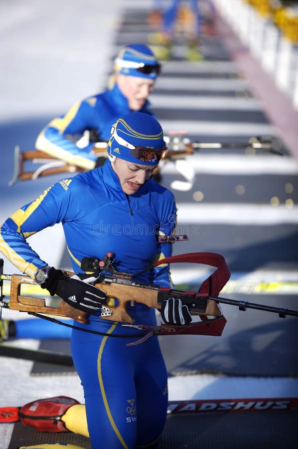 Biathlon editorial photo. Image of competition, sport - 12944916