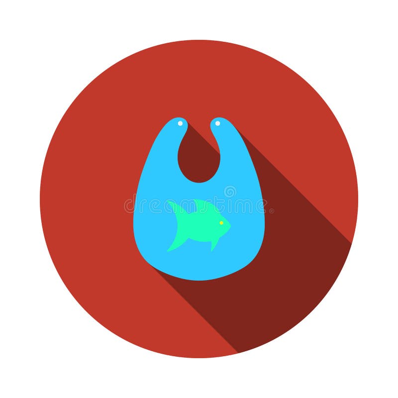Bib Icon stock vector. Illustration of element, flat - 152200867