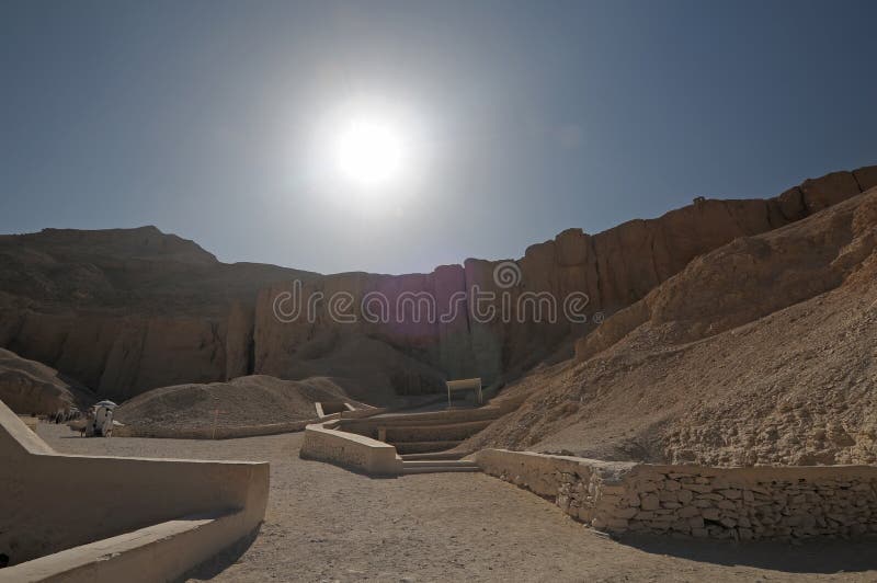 Biban Al- Muluk stock image. Image of passage, empty, site - 6652839