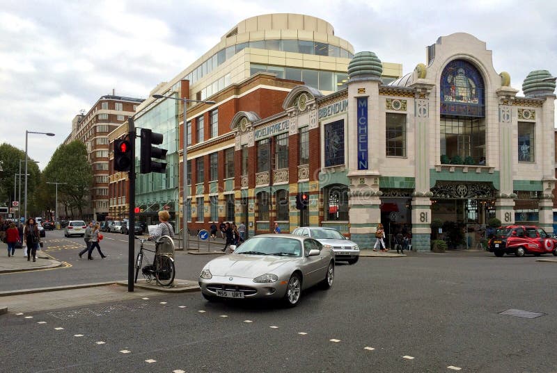 Bibendum Restaurant Kensington London Editorial Photo - Image of iconic ...