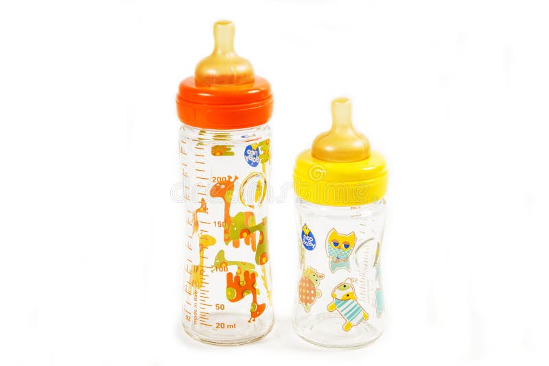 Biberon foto de archivo. Imagen de vertical, medida, alimento - 45018590