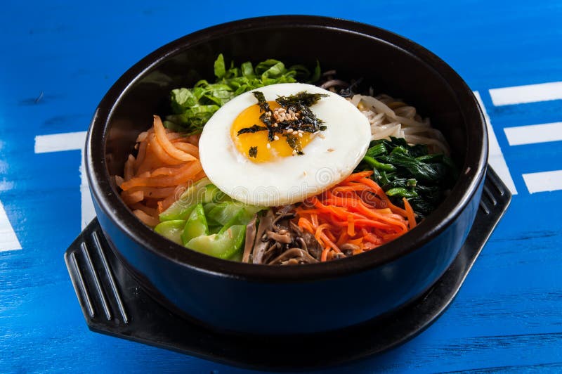 Bibimbap stock photo. Image of kalbi, food, galbi, kimchi - 67331004