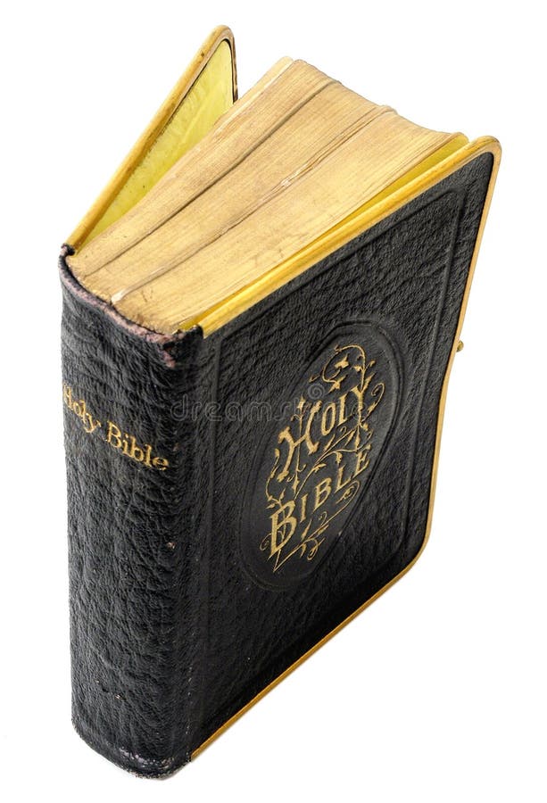 Stack of three Holy Bibles editorial stock image. Image of group - 28847634
