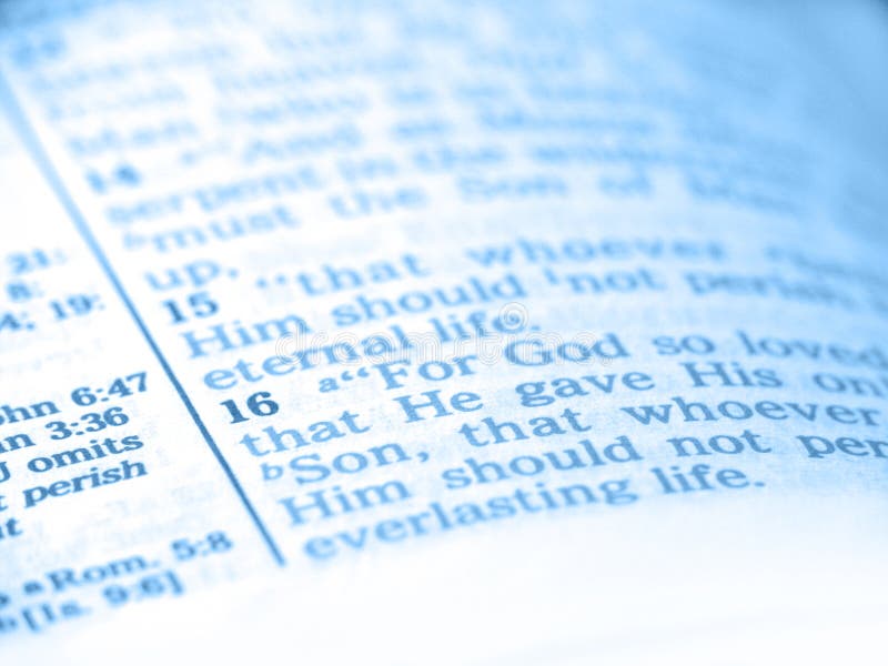 Bible Abstract Blue stock photo. Image of detail, text - 9642748