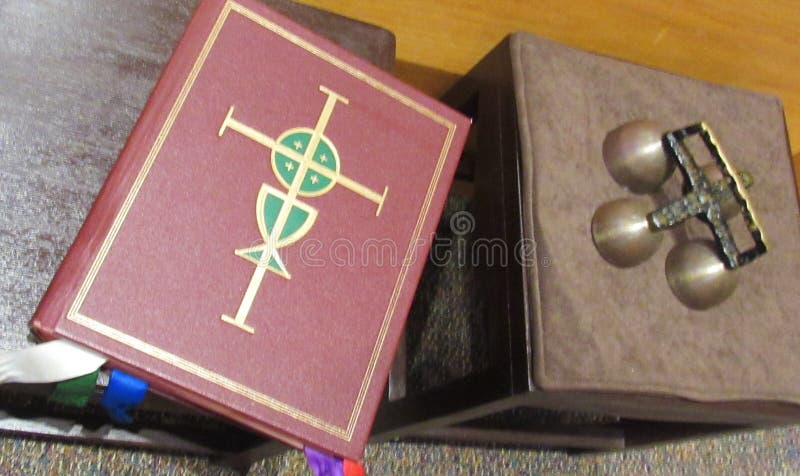 Bible and bells stock image. Image of number, iron, organ - 250781011