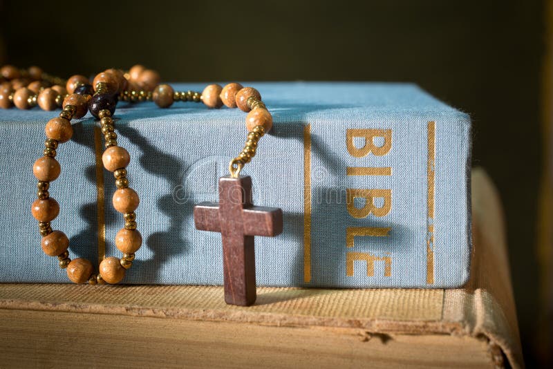 Bible in the Bookshelf stock photo. Image of library - 45988050