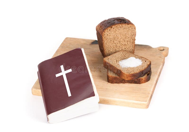 Bible and bread stock image. Image of catholic, common - 69358145