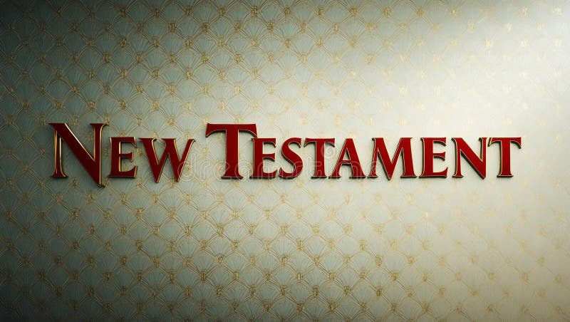 Bible Chapter Poster in a Victorian Ai Generated Stock Illustration ...