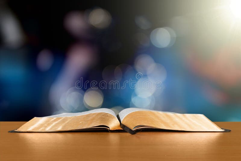 Bible stock image. Image of christianity, open, gospel - 110568831
