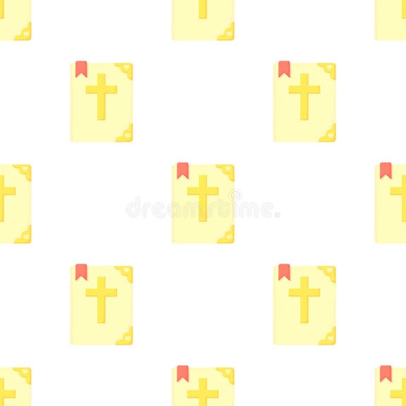 Bible Pattern Seamless Vector Stock Illustration - Illustration of ...