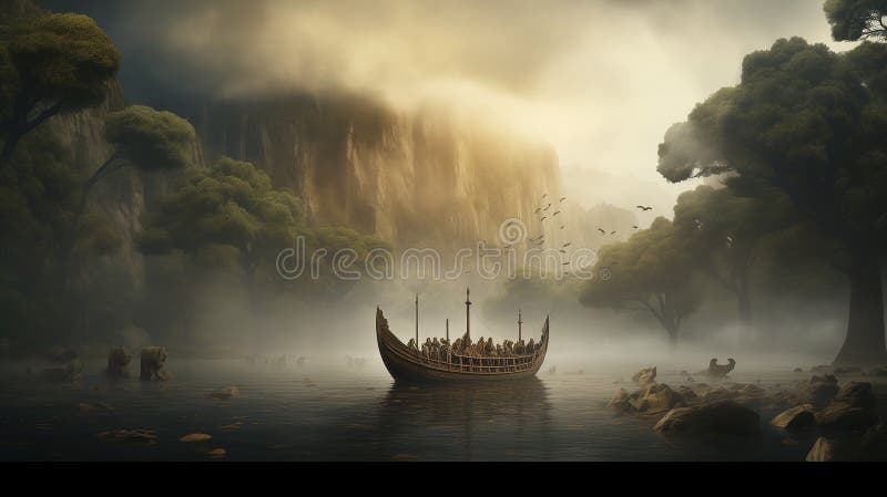 Bible S Book of Genesis, Noah and Ark Describes Great Flood, Stock ... Bible S Book of Genesis, Noah and Ark Describes Great Flood, Stock ...