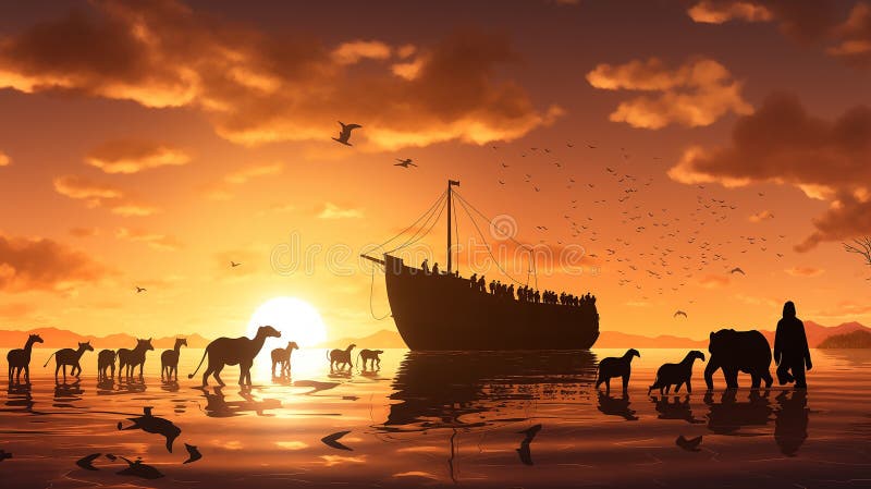 Bible S Book of Genesis, Noah and Ark Describes Great Flood, Stock ... Bible S Book of Genesis, Noah and Ark Describes Great Flood, Stock ...