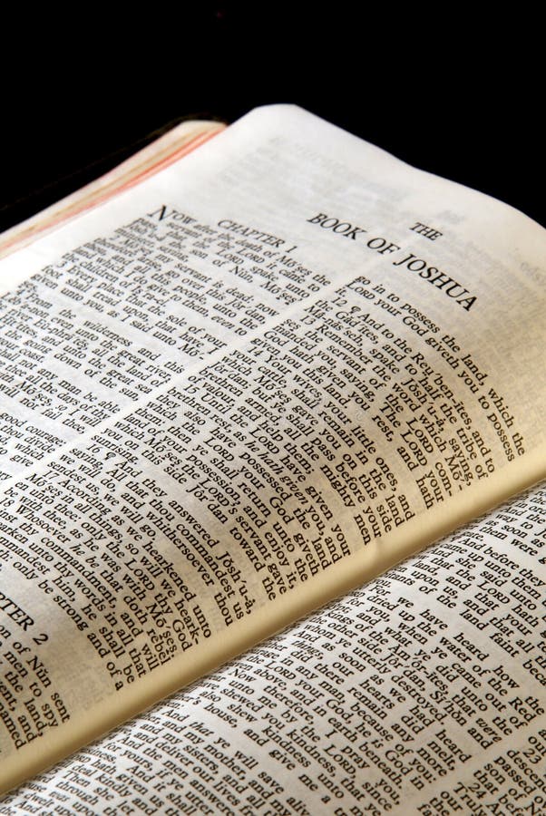 Bible series joshua stock photo. Image of james, word - 4024420