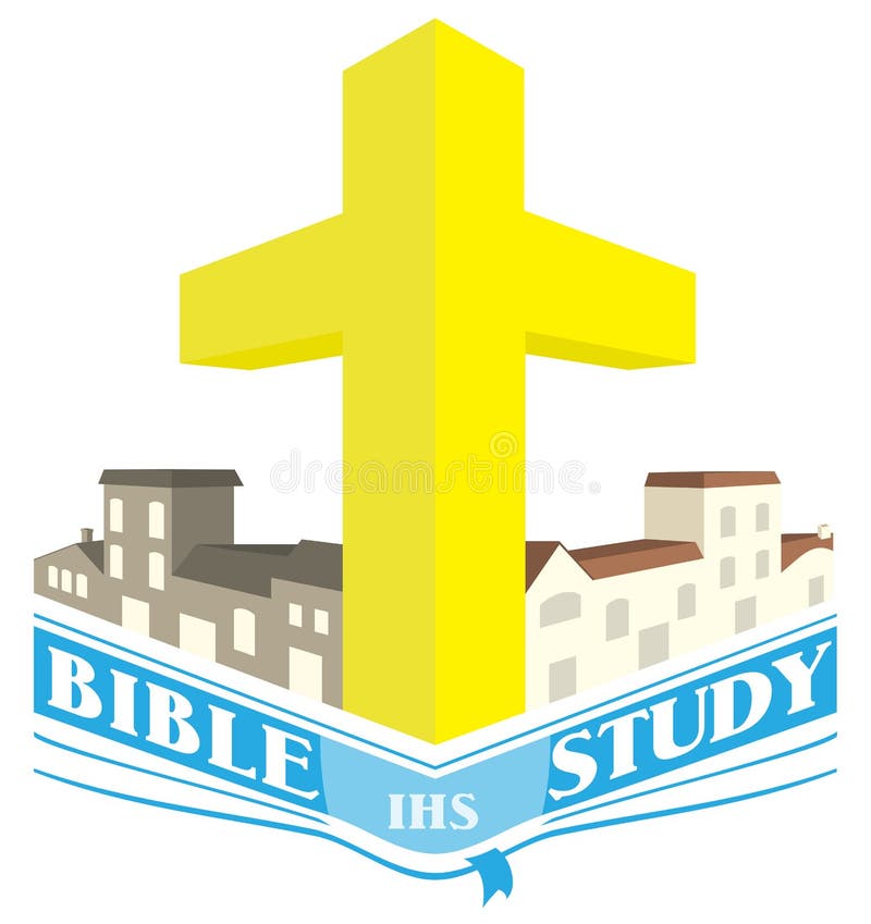 Bible Study Community Groups Logo Illustration Stock Vector ...