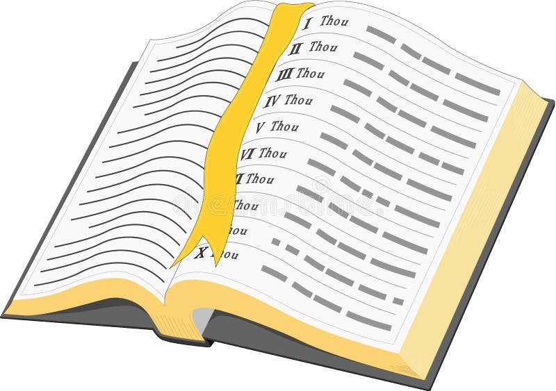 Bible Vector Illustration stock vector. Illustration of good - 134265895