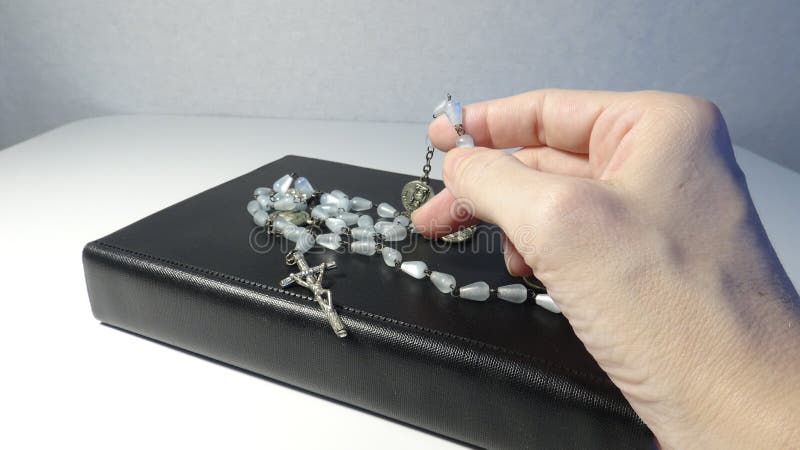 Bible on a White Background Stock Photo - Image of christian, eating ...