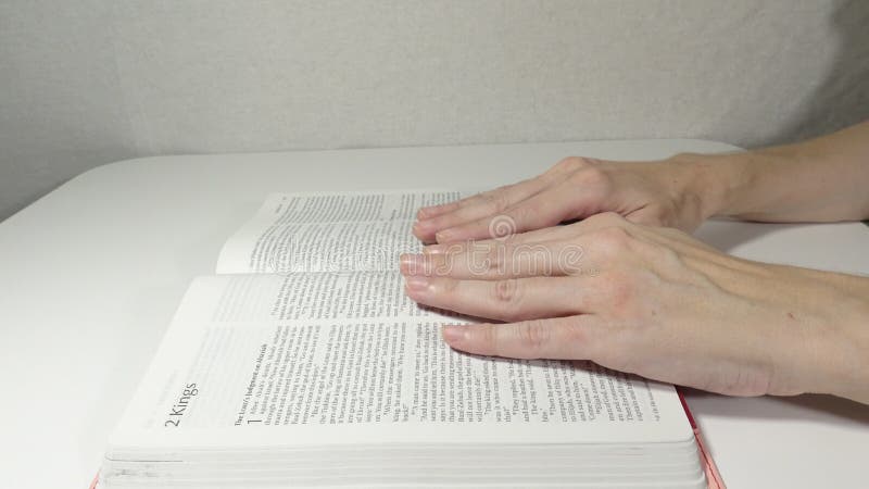 Bible on a White Background Stock Photo - Image of eating, bible: 268444636
