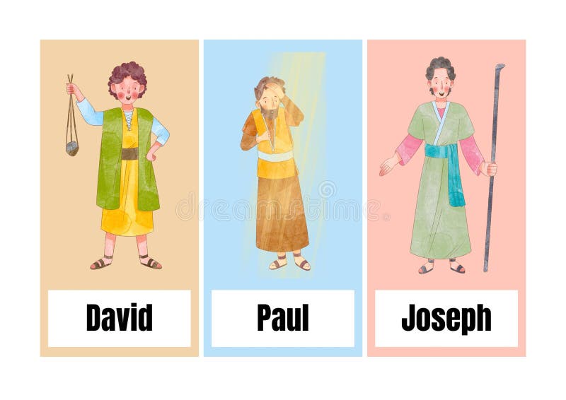 Characters Flashcards Stock Illustrations – 192 Characters Flashcards ...