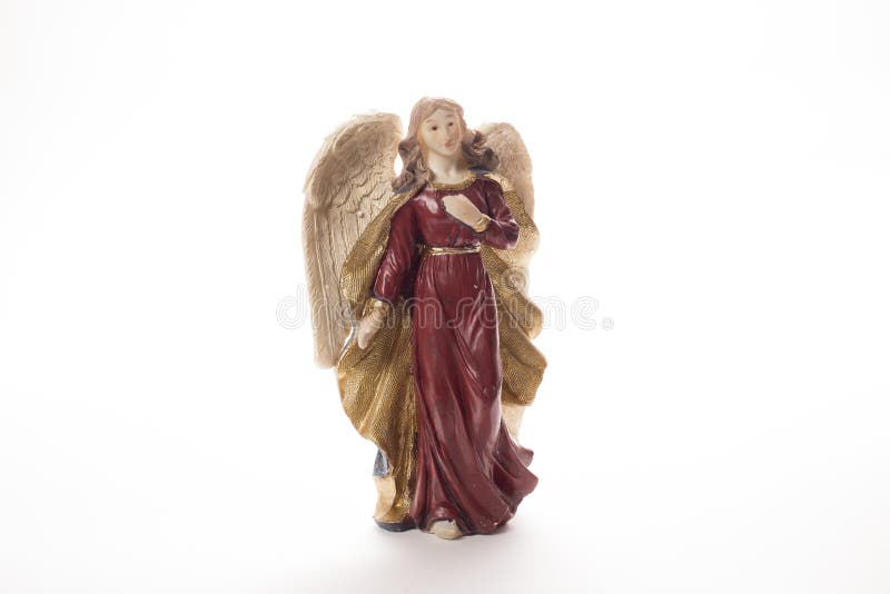 Biblical Figure of Angel Messenger Stock Image - Image of joseph ...