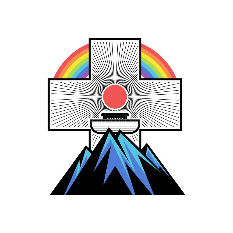 Ark Rainbow Stock Illustrations – 202 Ark Rainbow Stock Illustrations ...